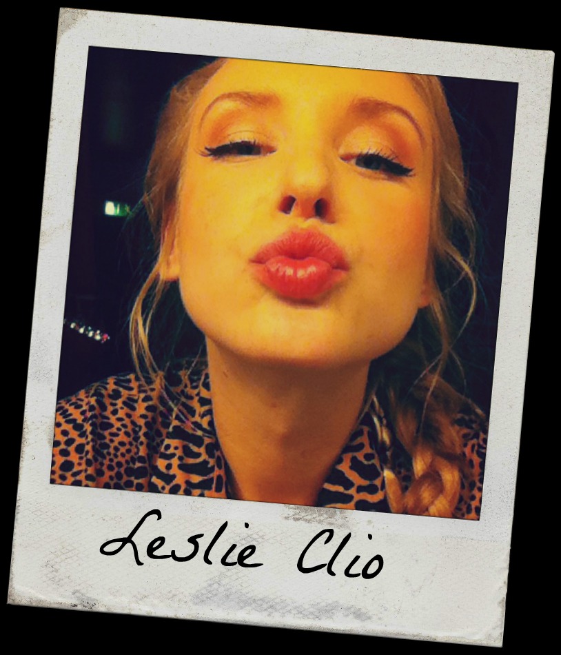 Leslie Clio: "Mein erster Rausch? Abiparty. Filmriss."