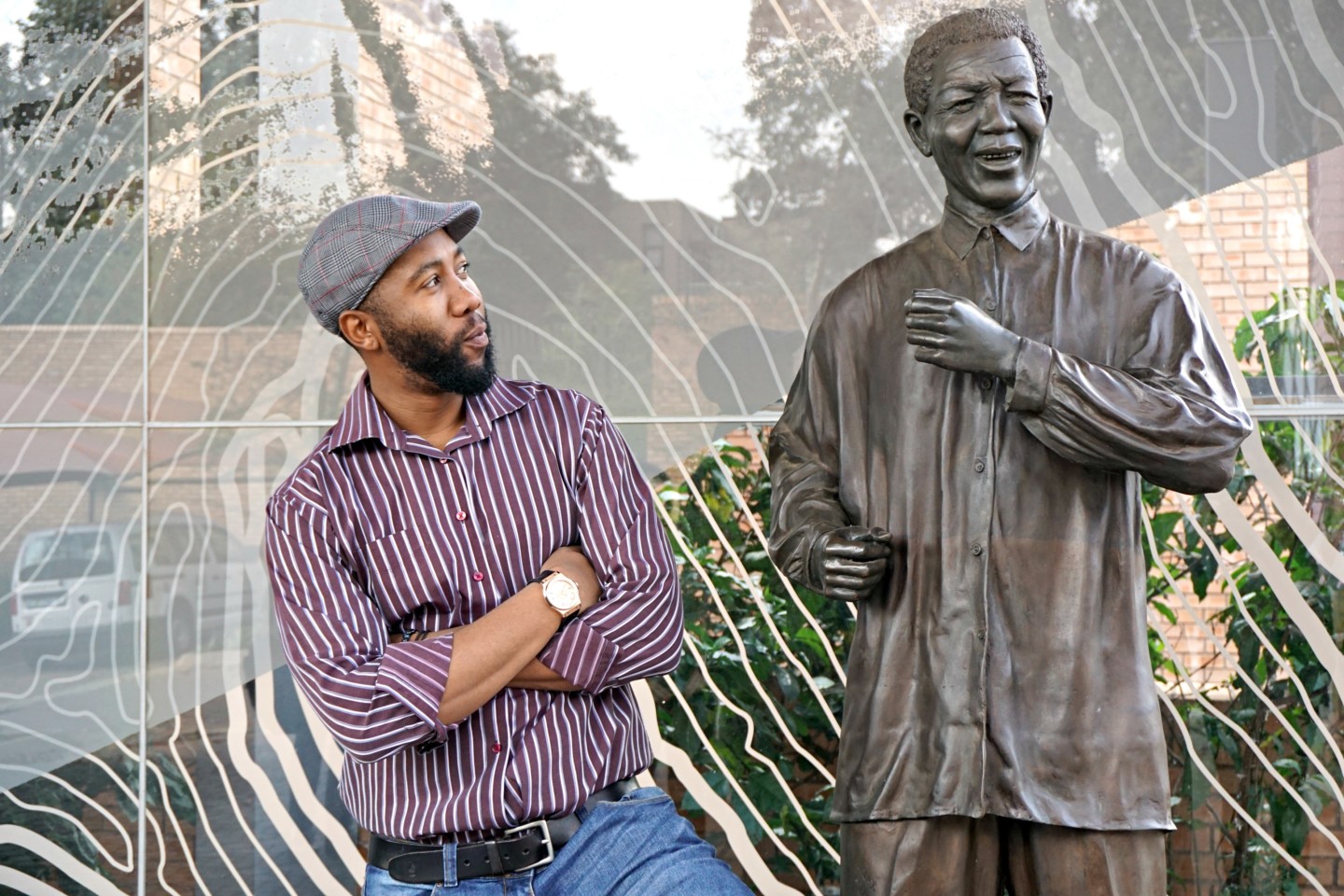 Ndaba Mandela, 35, bildet 100 neue Nelson Mandelas aus