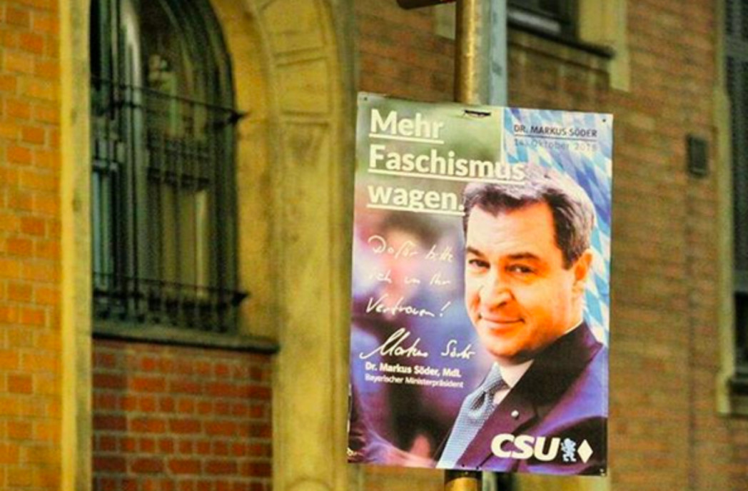 Peng! Gefälschte CSU-Wahlplakate sorgen vor der Landtagswahl in Bayern ...